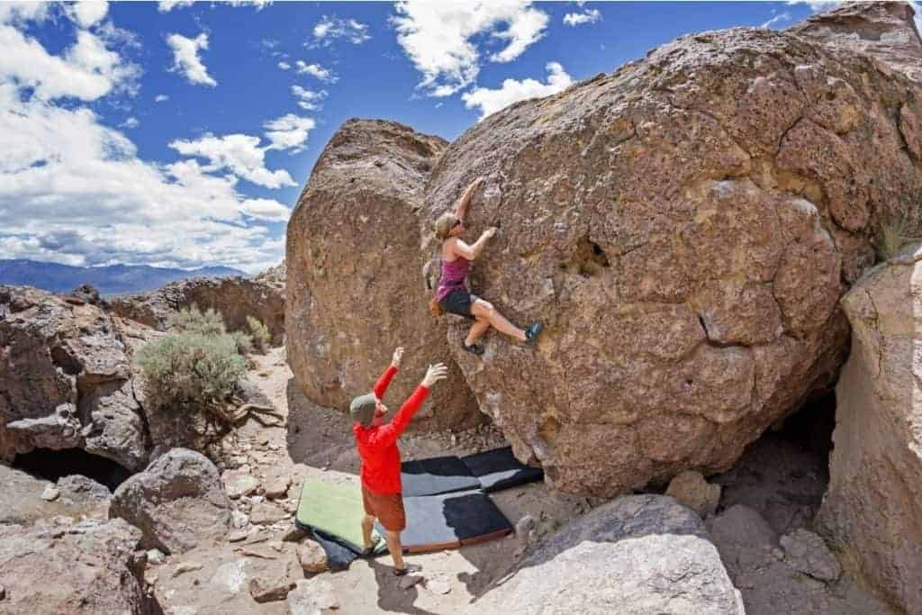 What is Bouldering vs Rock Climbing